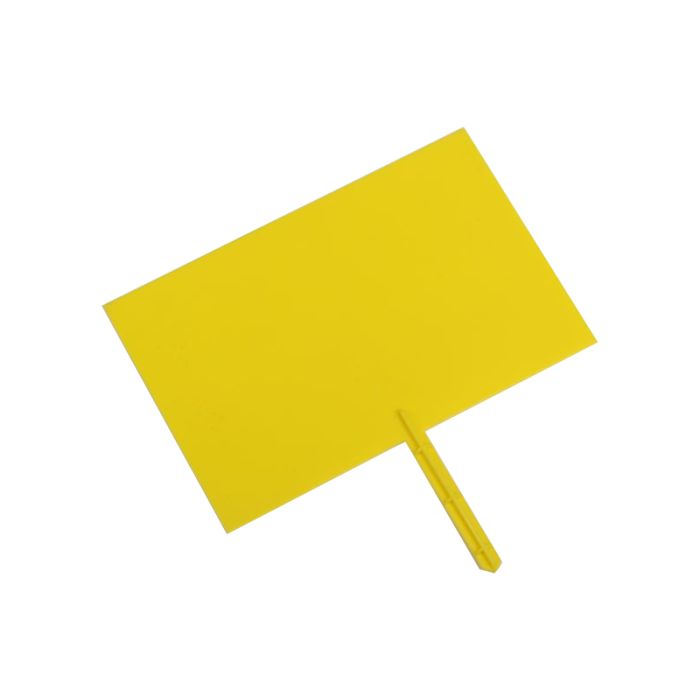 Pancarte 15x10cm 357/50 - etiquettes plastiques à ficher - Puteaux SA