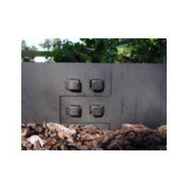 VOLIGE ACIER CORTEN 80MMX1.9MX1.5