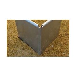 VOLIGE ACIER GALVANISE 80MM ANGLE 100X100